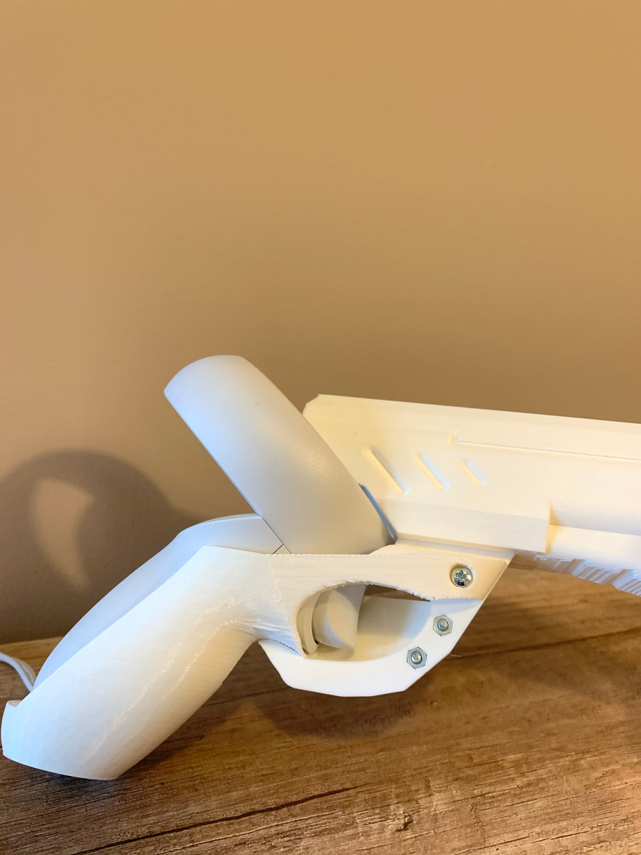 VR Gun Pistol Grip pro fits Oculus Quest 2 controllers only . VR gunst ...