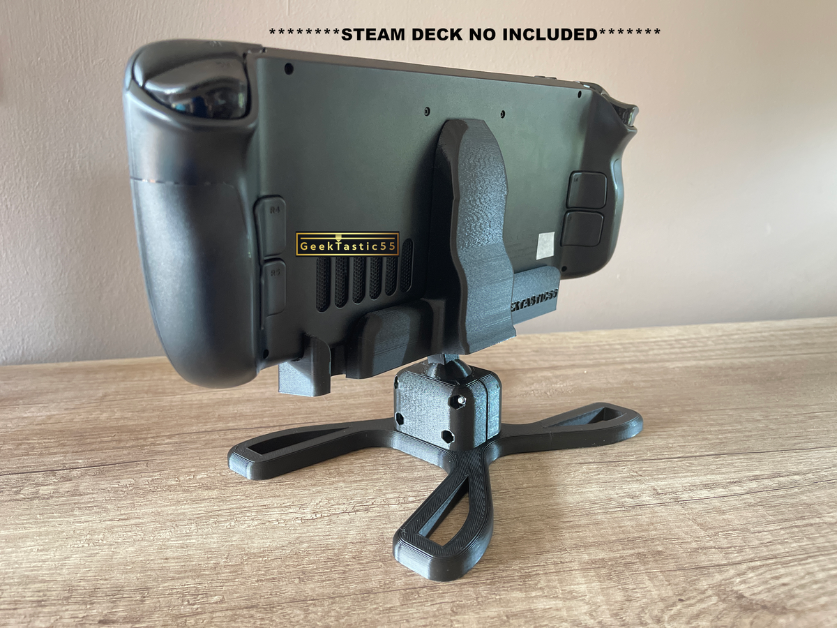 Steam Deck Compatible Pro Swivel Stand / dock. One of a kind. Professi ...